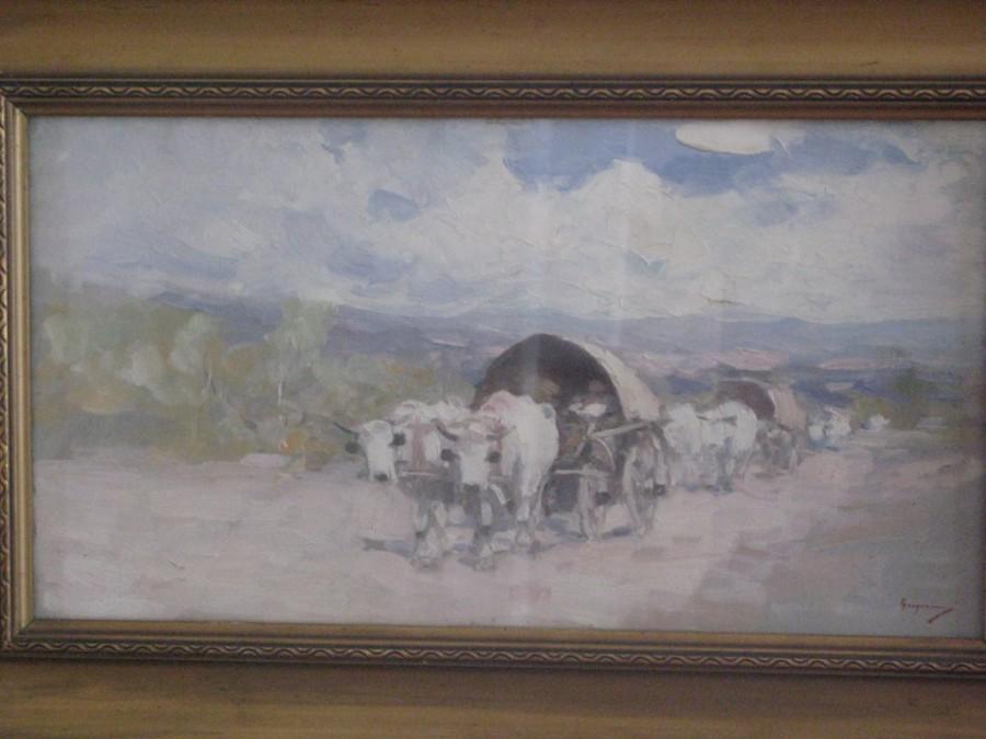 Tabloul “Car cu boi” a lui Nicolae Grigorescu, scos la licitatie pentru o suma-record | Antena 1