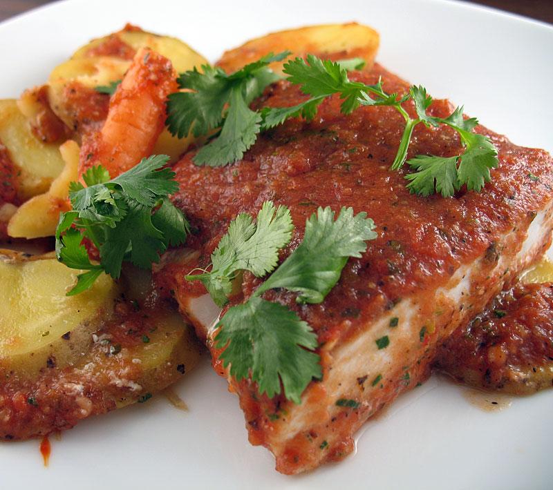 VIDEO! Reteta: stavrid cu unt picant si legume | Antena 1