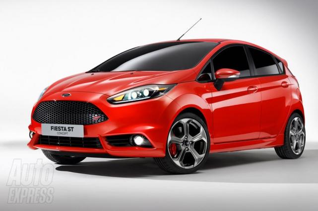 Primele imagini oficiale: Ford Fiesta ST, mini-racheta cu cinci usi ...