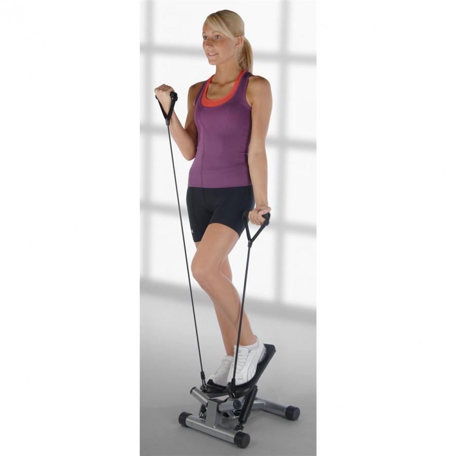 VIDEO! Cum sa iti tonifici coapsele cu ajutorul stepper-ului | Antena 1