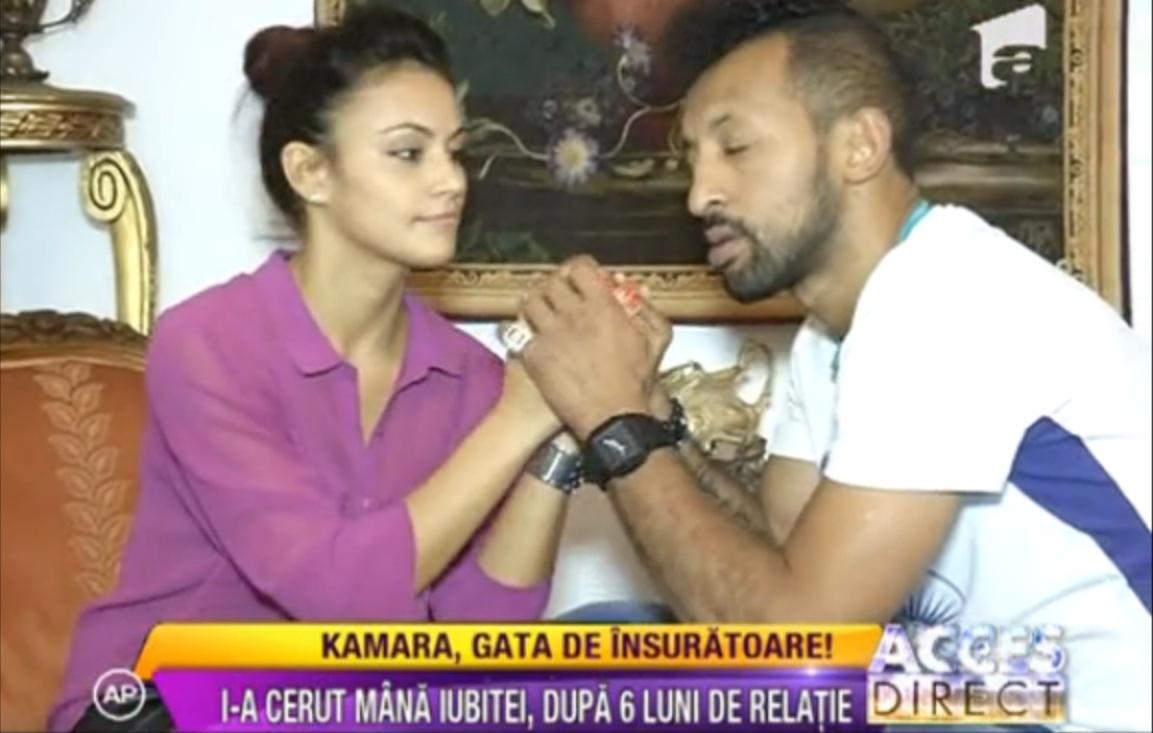 Kamara a cerut-o in casatorie pe iubita lui, Oana | Antena 1