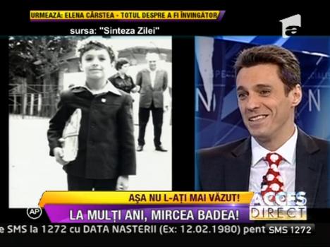 La multi ani, Mircea Badea! Aniversare cu imagini de colectie... de ...