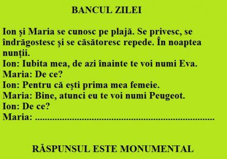 bancuri tari - citeste toate articolele despre bancuri tari | Pagina 1 ...