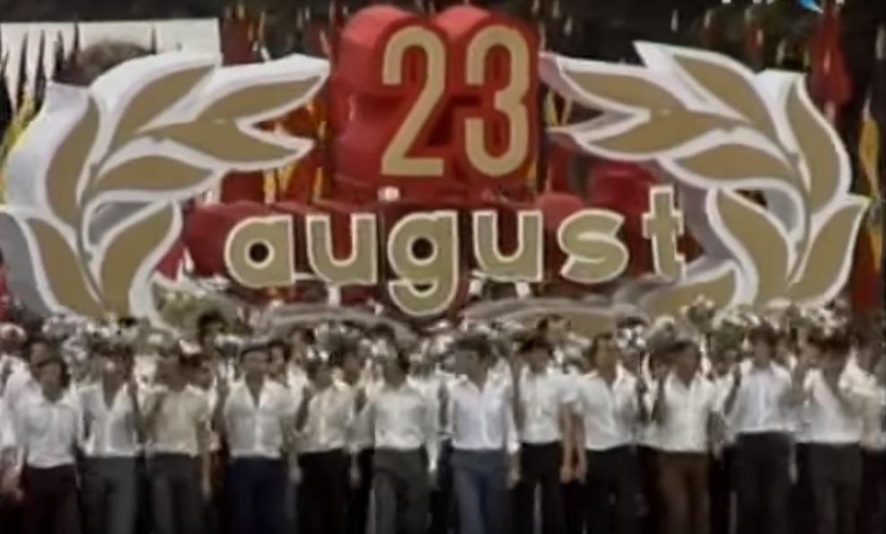 23 august 1983, prima transmisiune COLOR din istorie. Ceaușescu a luat ...