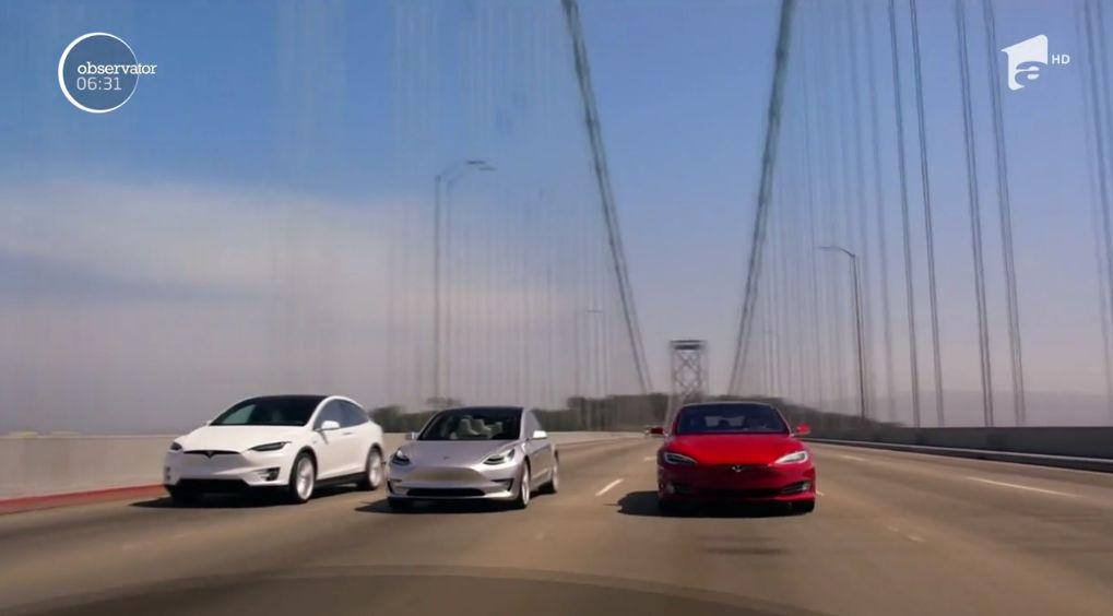 Noul model Tesla 3 a fost livrat primilor clienţi | Antena 1