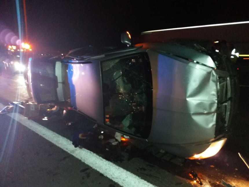 Accident CUMPLIT pe autostrada București - Pitești | Antena 1