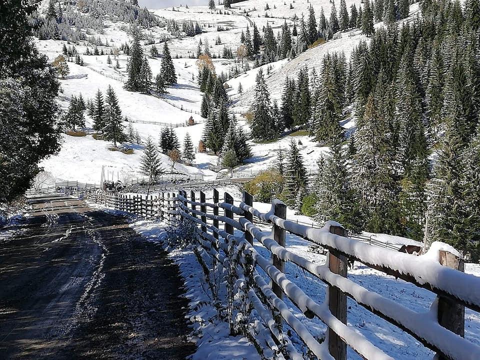 Prima ninsoare 2018. Unde a nins în România, în luna septembrie | Antena 1