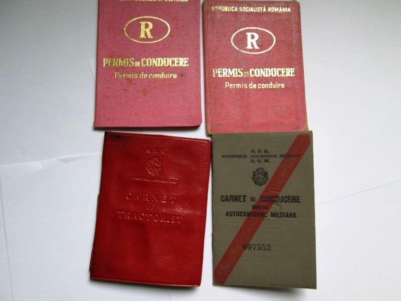 11 octombrie: 106 ani de permis de conducere! Cum arătau primele ...