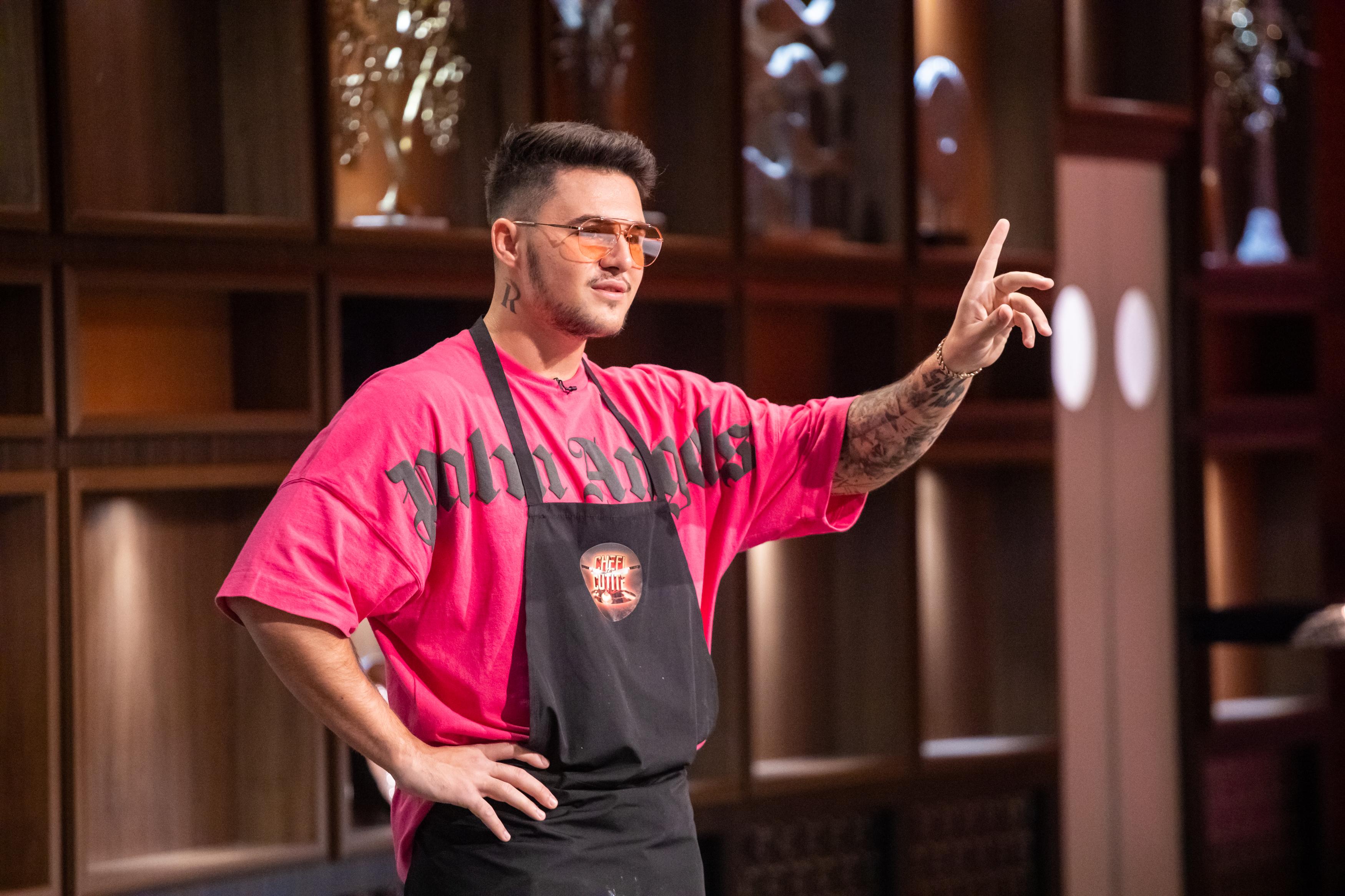 Mario Fresh a făcut show la „Chefi la cuțite”. Le-a pregătit juraților ...