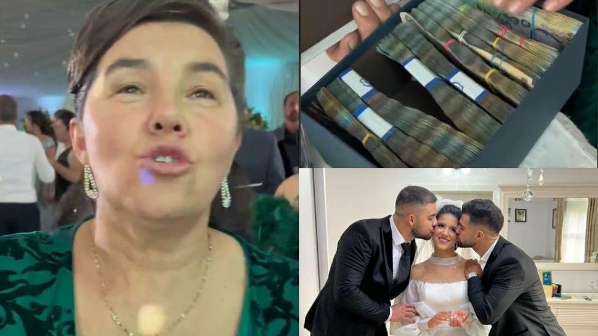 Geta, mama lui Culiță Sterp, foarte generoasă la nunta fiicei Geta ...