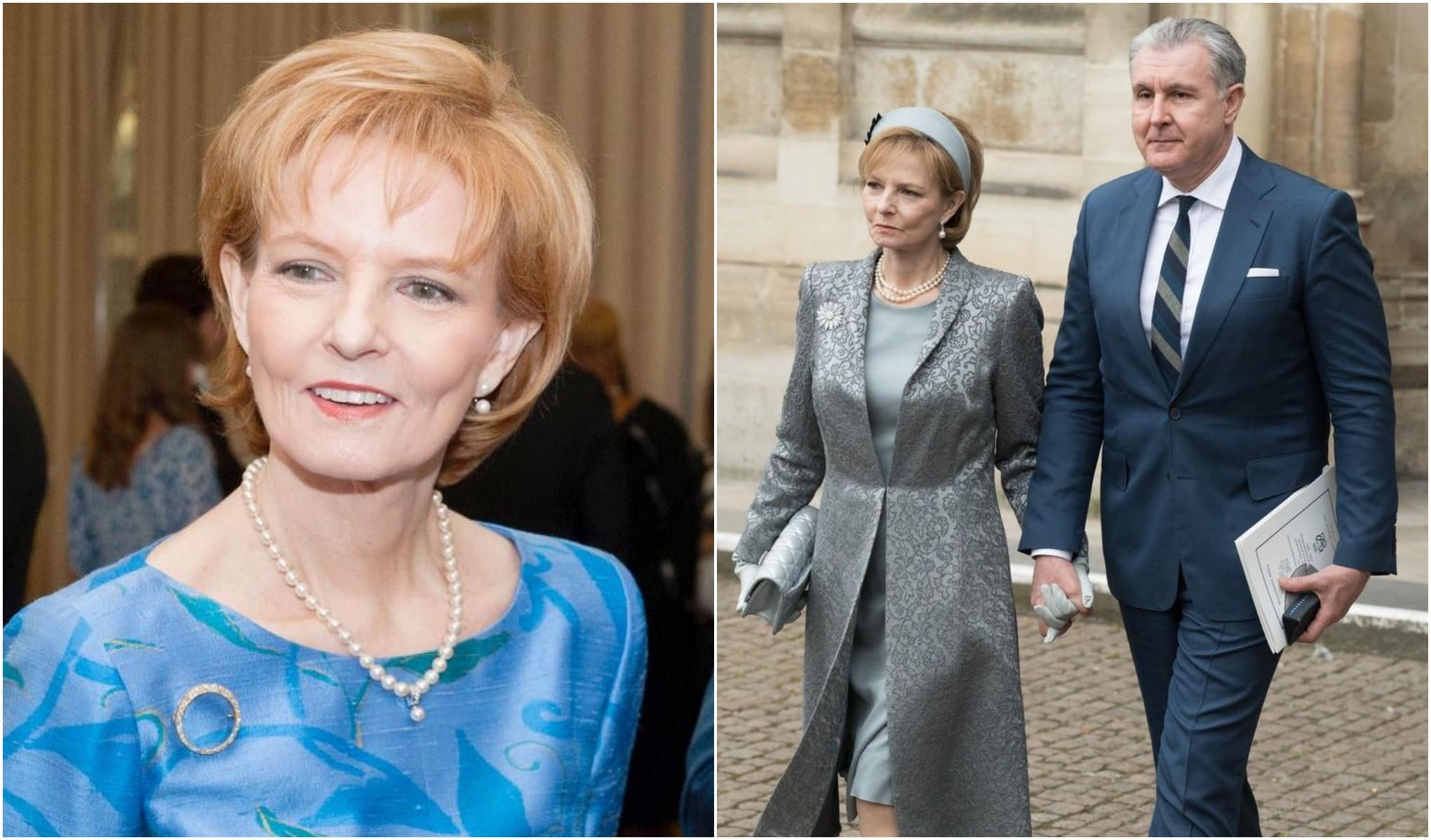 Familia Regală a României, colindată la Castelul Săvârșin. Gestul ...