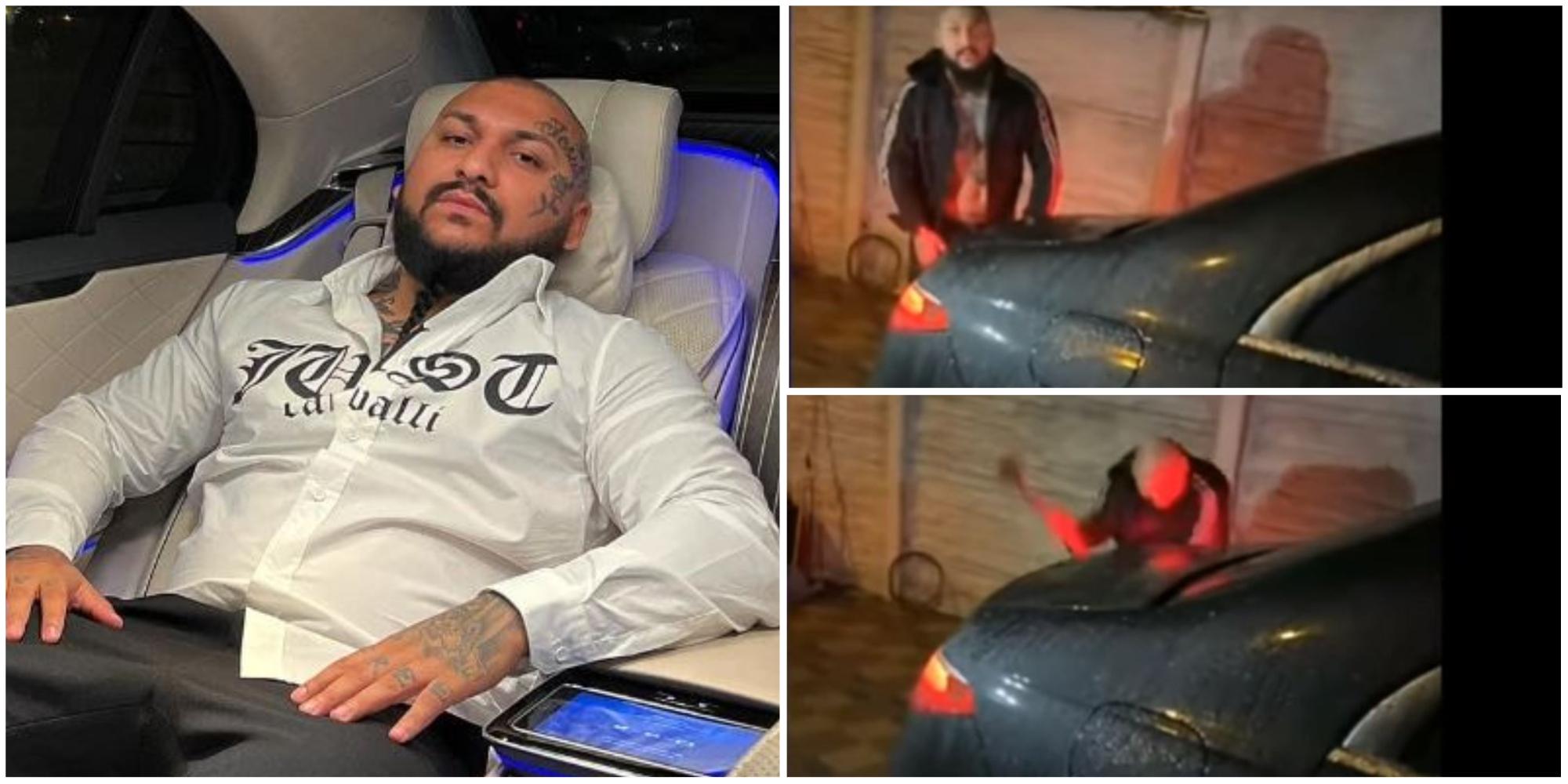 Dani Mocanu și-a distrus mașina de lux, în valoare de 200.000 de euro ...