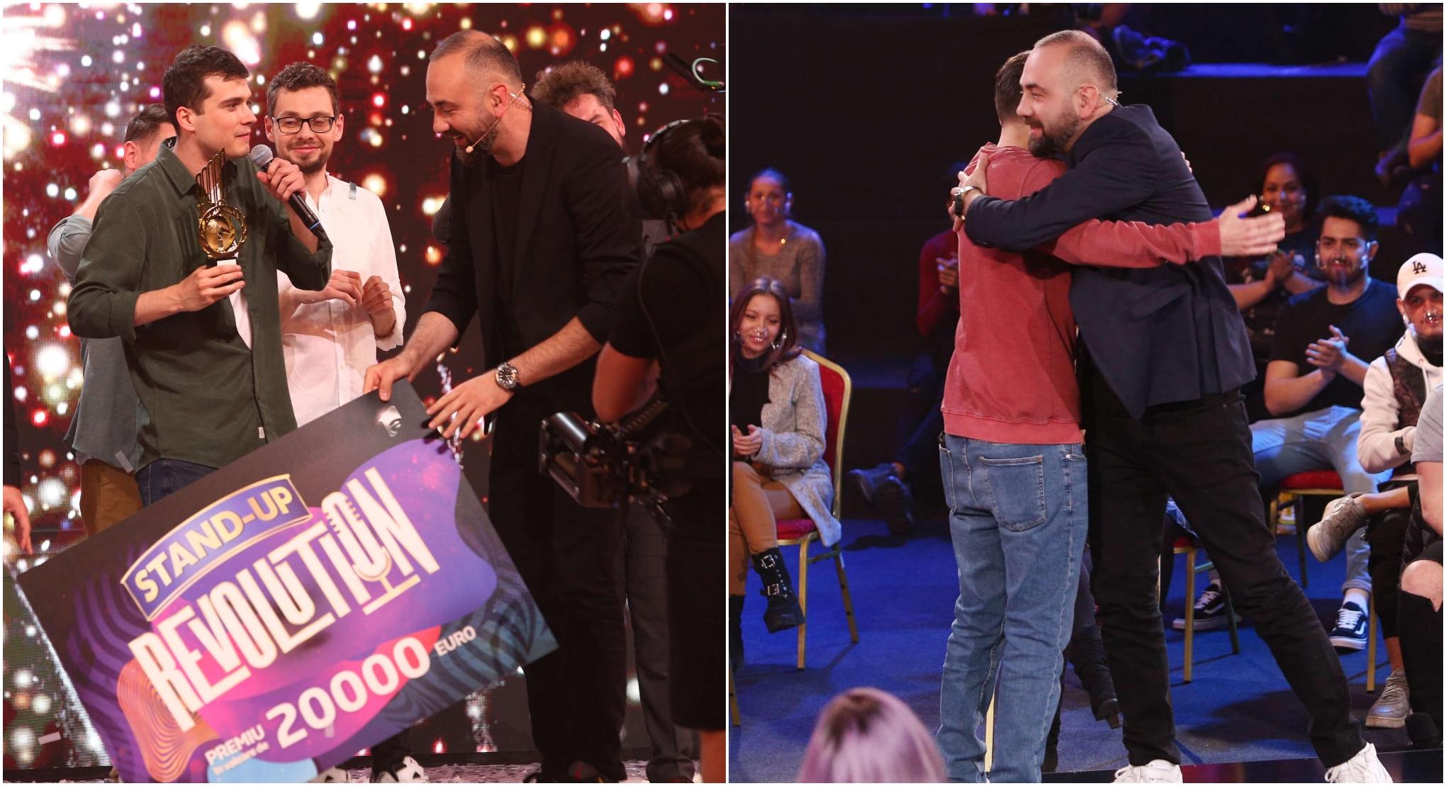 Cum l-a felicitat Vio pe Sergiu Mirică, câștigătorul Stand-Up ...
