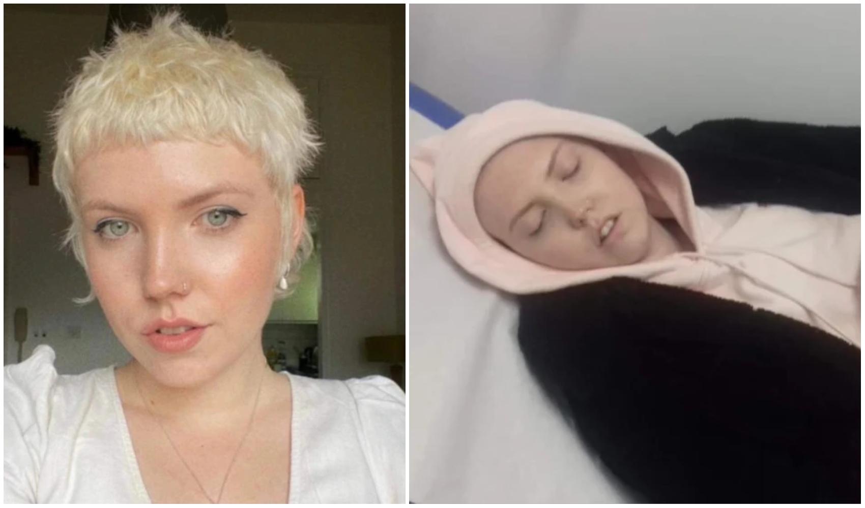 O tânără se simțea obosită și a crezut că e de la viața de student ...