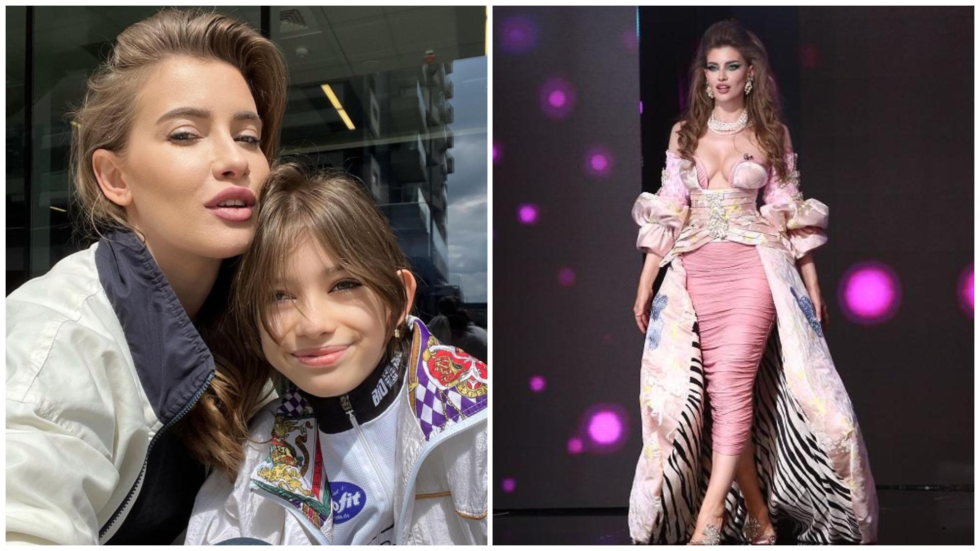 Cât de frumoasă este fiica Iuliei Albu la 14 ani. Mikaela, apariție ...