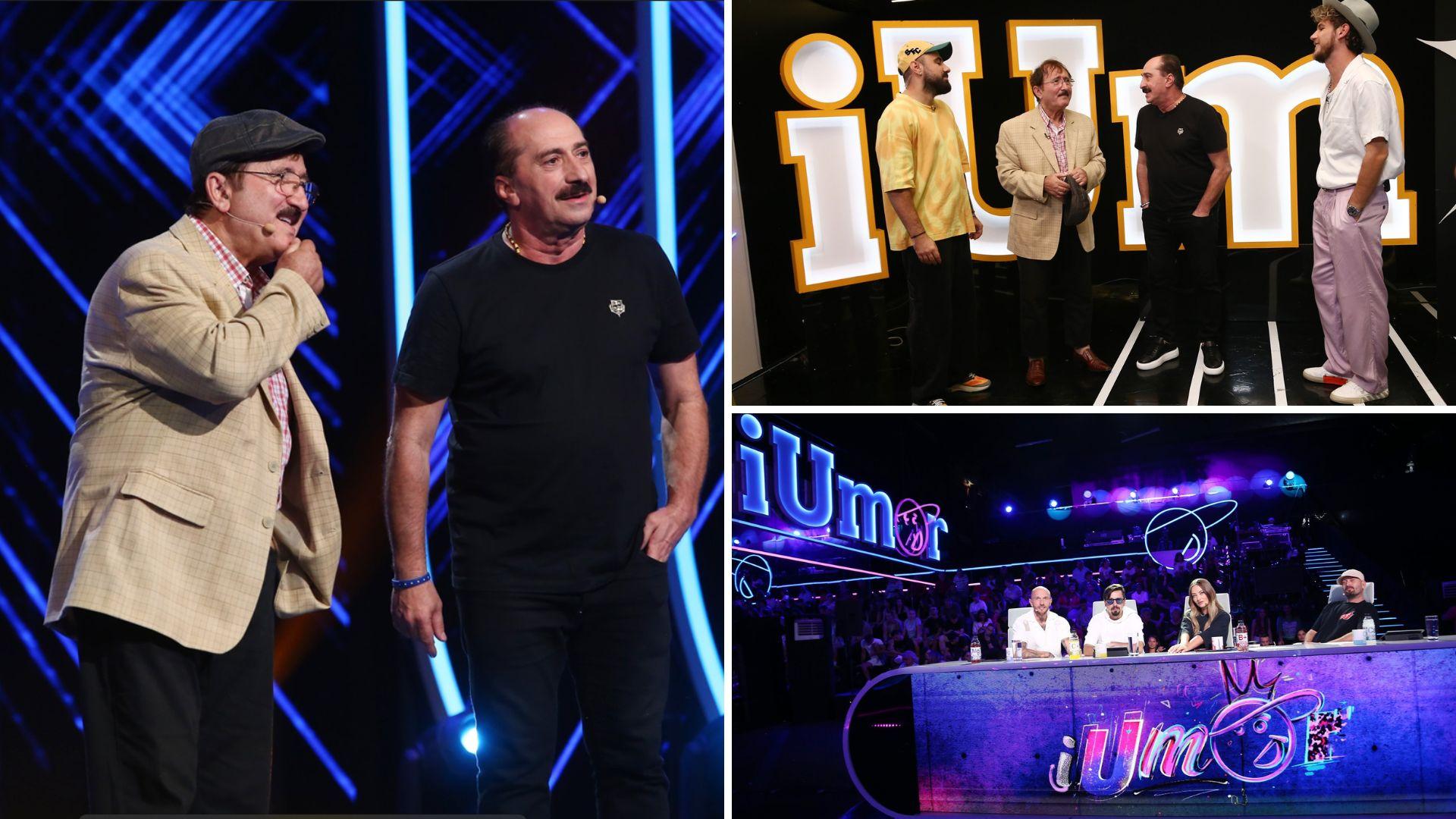 Romică Țociu și Cornel Palade stârnesc hohote de râs pe scena iUmor ...