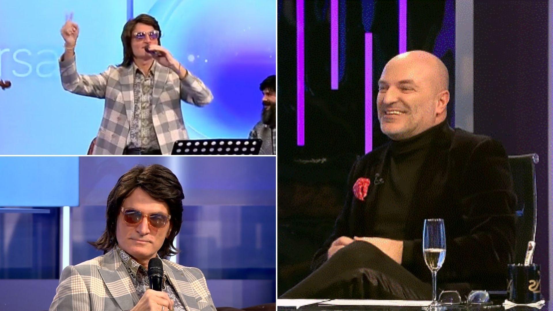 Incredibil cum a apărut Damian Drăghici în platoul de televiziune Extra ...