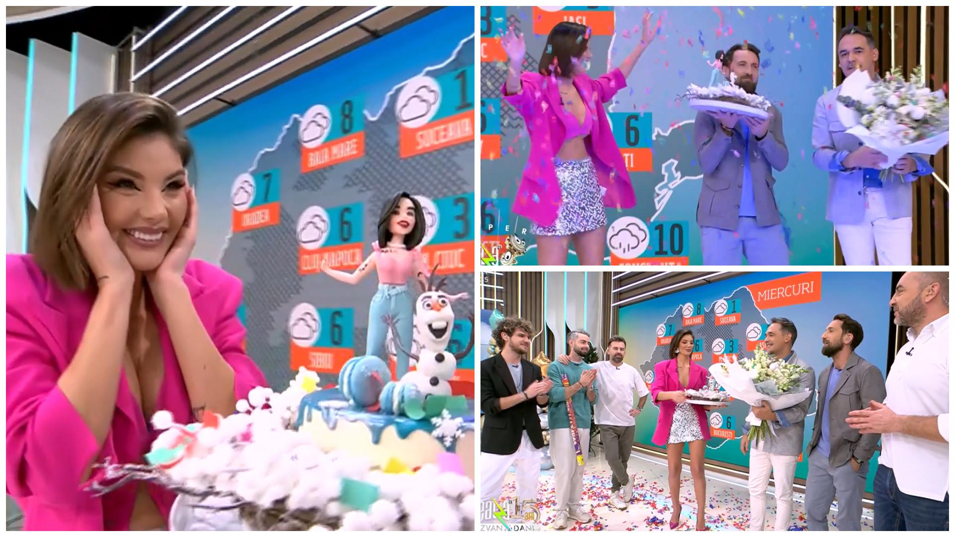 Ramona Olaru, surpriză emoționantă de ziua ei onomastică. Ce i-au pregătit colegii de la Neatza ...