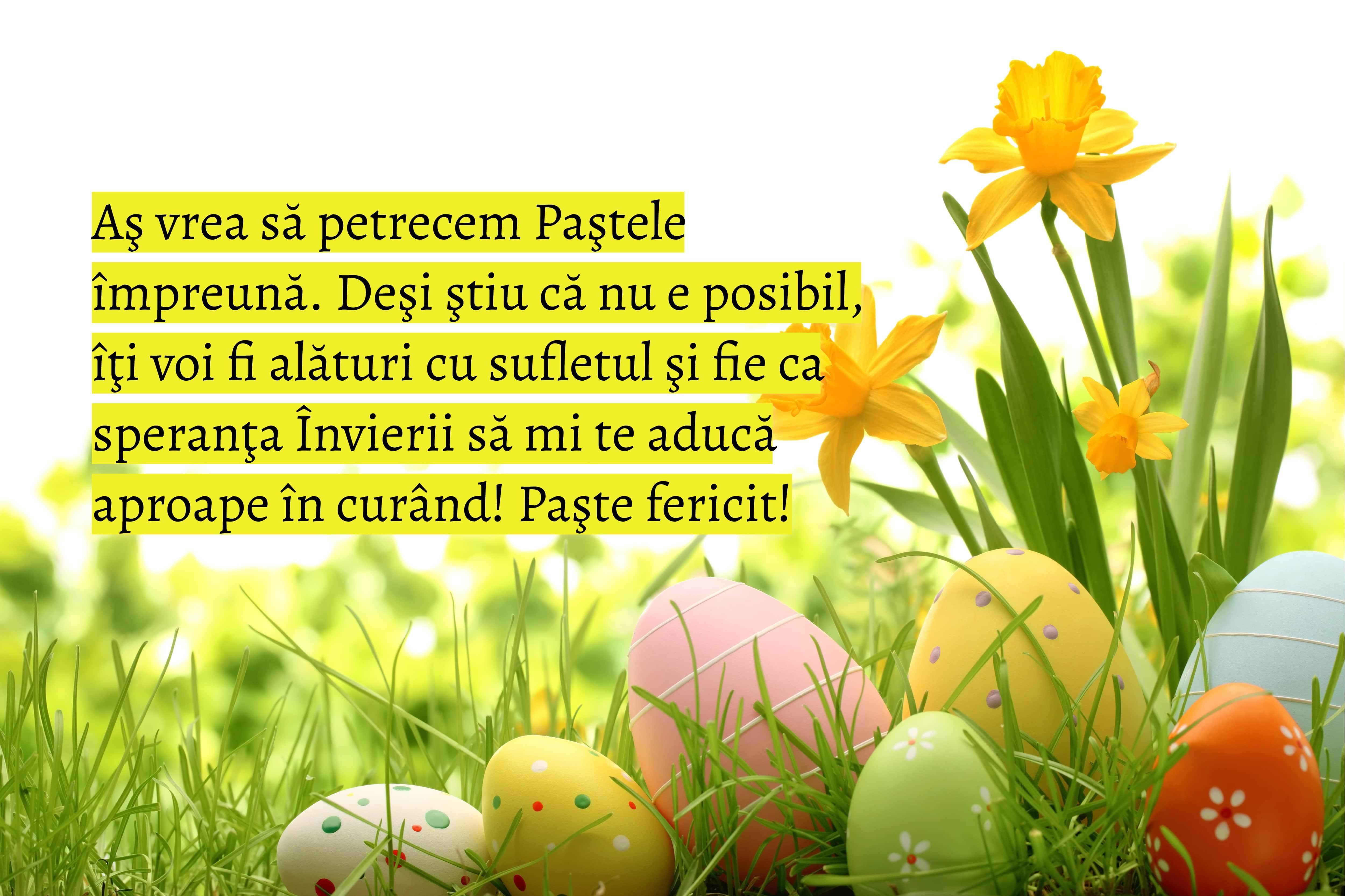 Mesaje de Paște 2023. Cele mai frumoase idei de urări pentru cei dragi ...