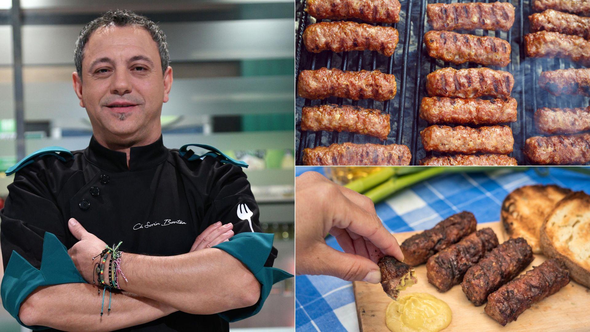 Rețetă de mici delicioși pe grătar. Trucul lui chef Sorin Bontea pentru cei mai suculenți ...
