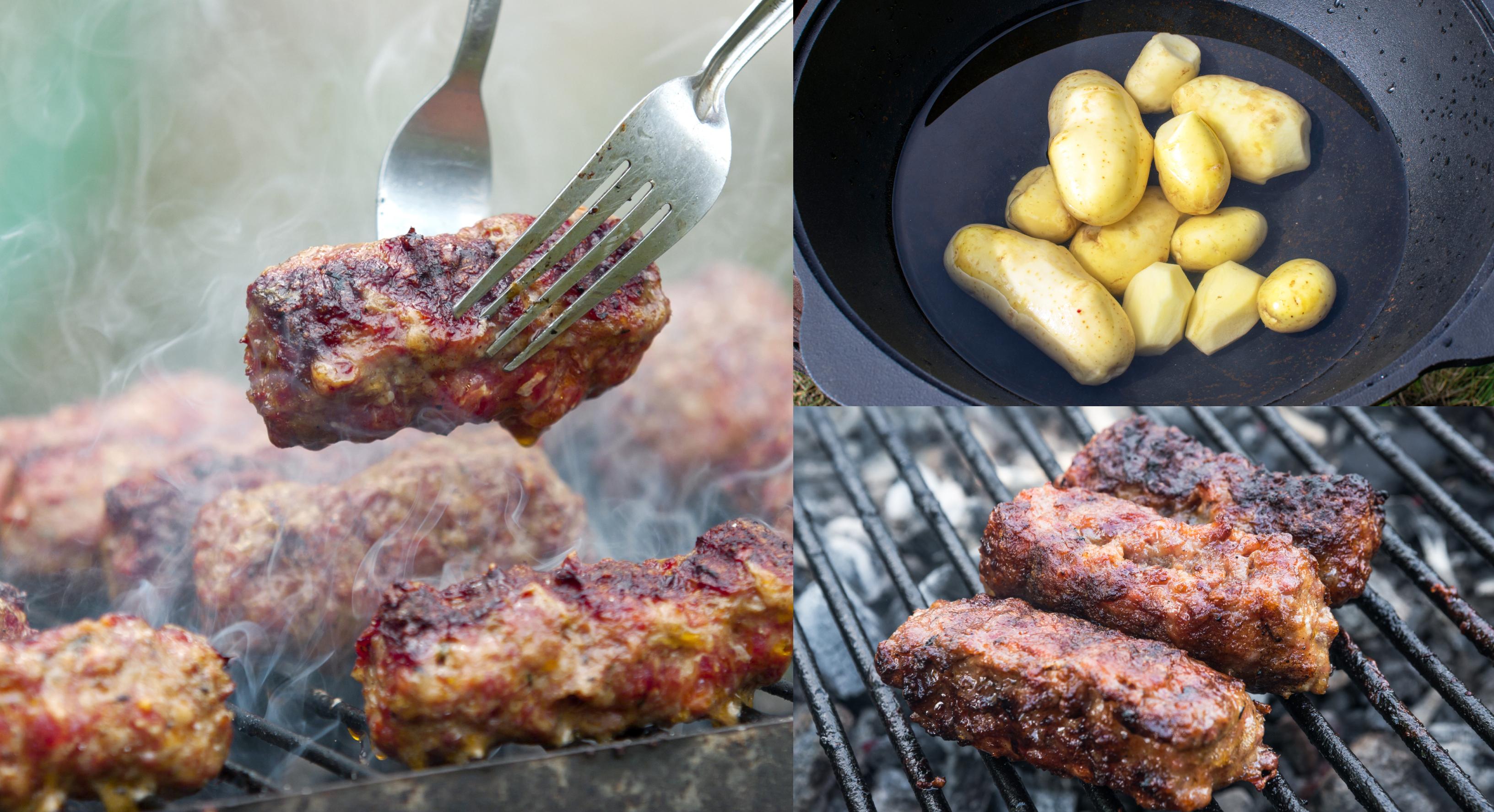 Soluție virală! Curăță grătarul pentru mici cu un cartof crud. Iată ce ...