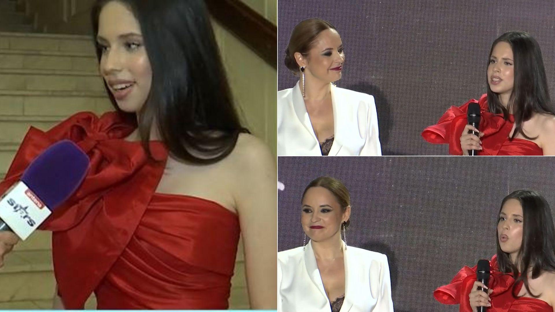 Violeta, fiica Andreei Marin, discurs sub ochii emoționați ai mamei ...