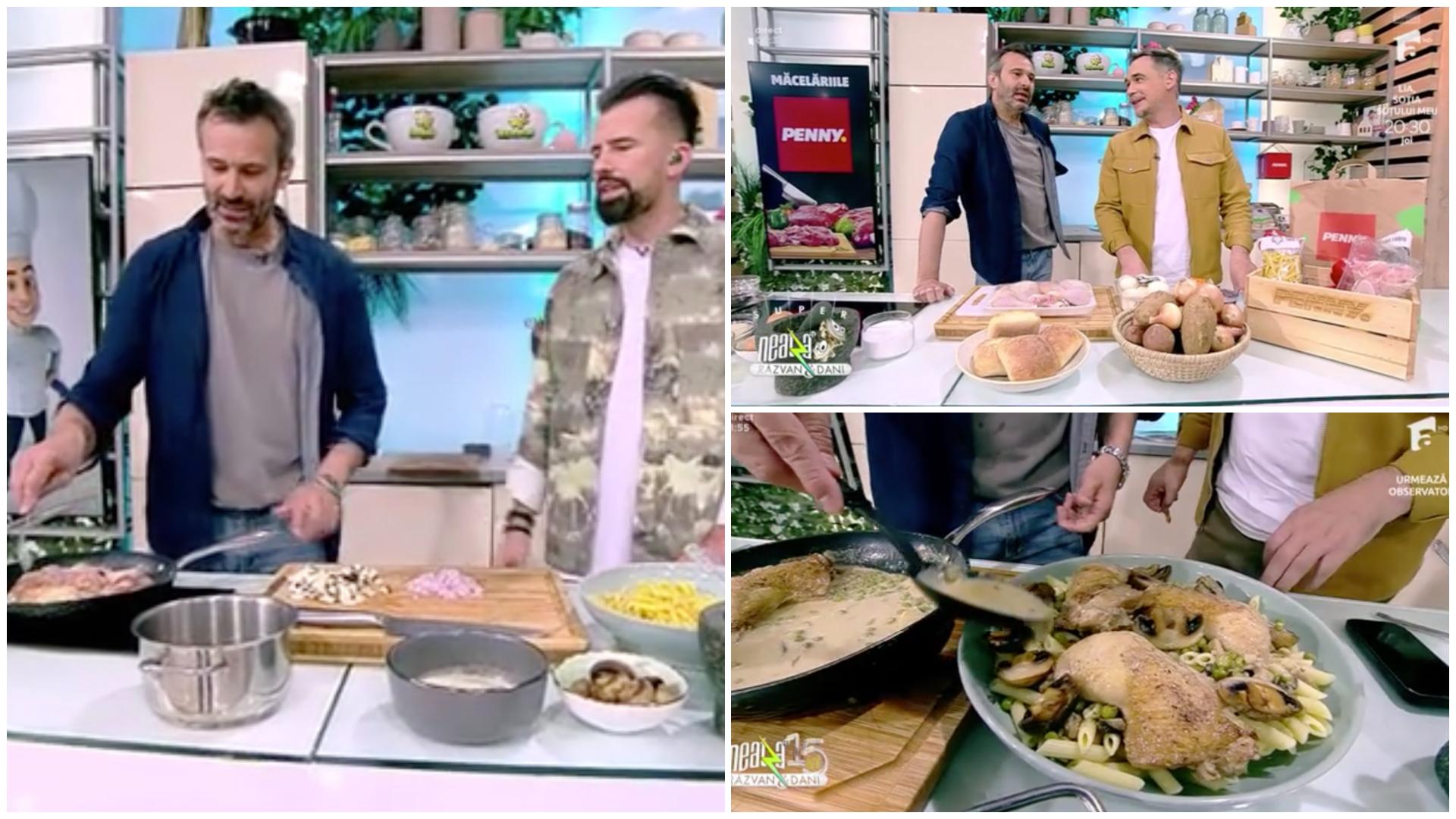 Neatza cu Răzvan și Dani, 23 mai 2023. Rețetă de paste cu pui în sos ...