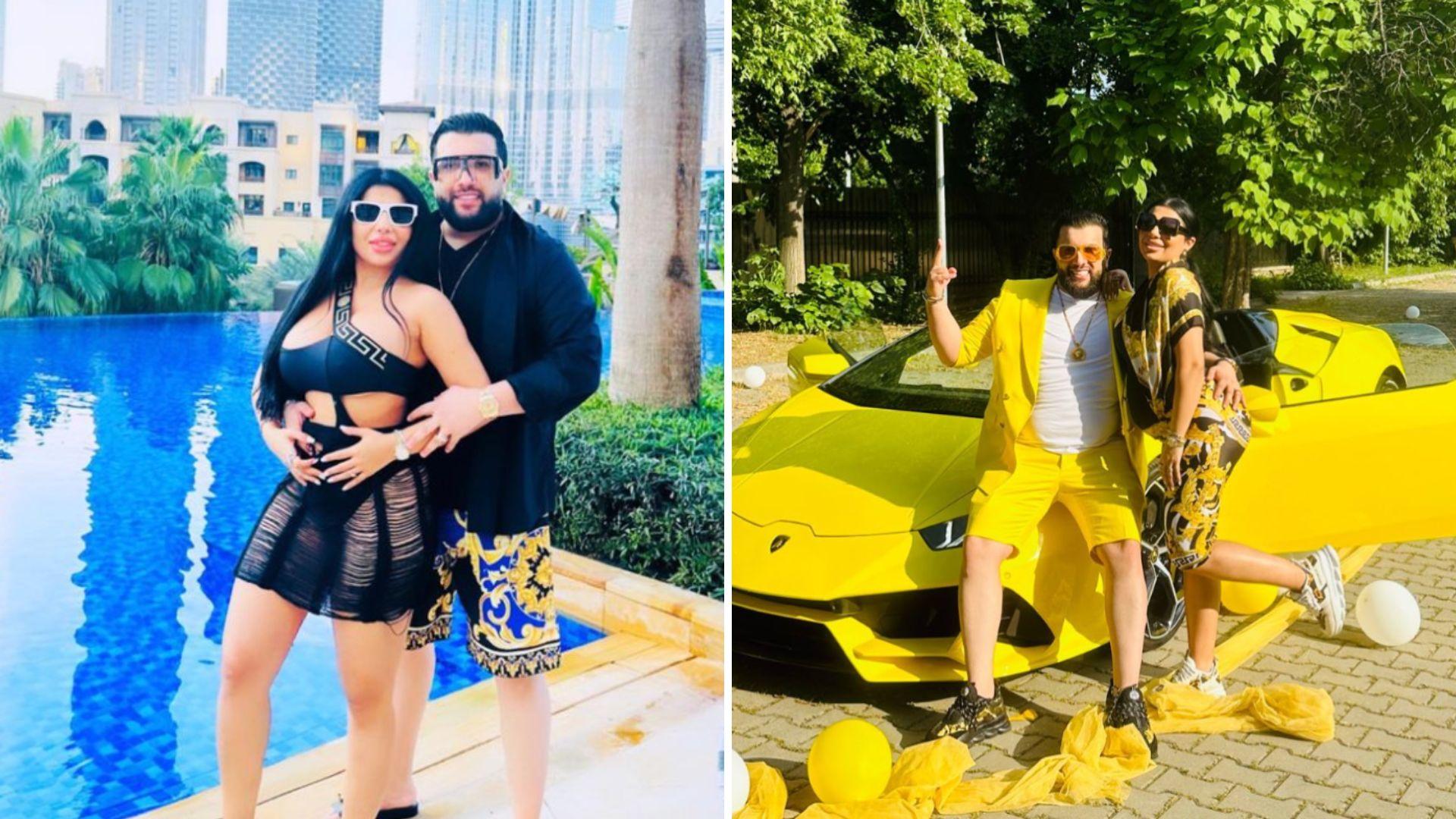 Alina Marymar și Tzancă Uraganu au dezvăluit ce nume au ales pentru fiica lor. Ce a publicat ...