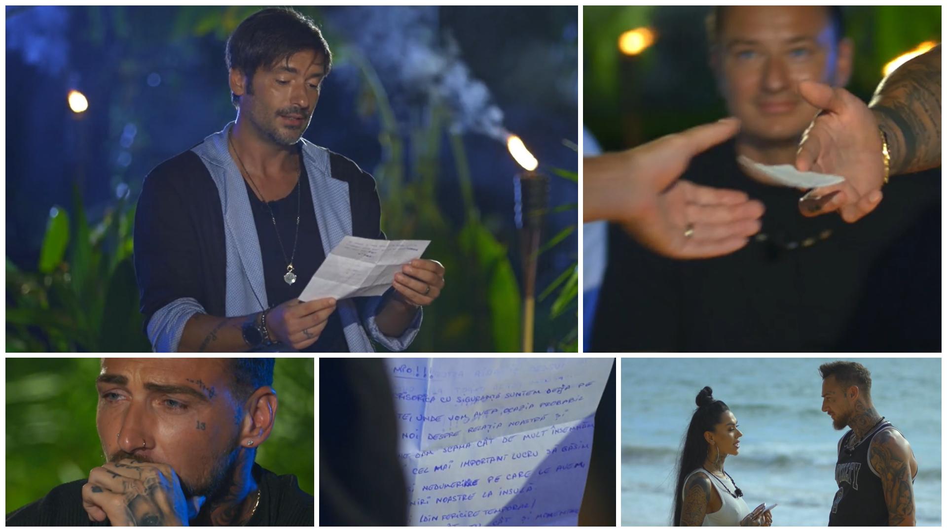 Insula Iubirii, 10 august 2023. Radu Vâlcan a citit scrisoarea pe care ...