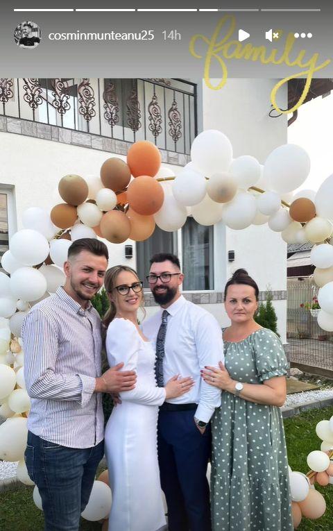Cosmin de la Mireasa, căsătorie în familie. Cum s-a pozat cu familia lui și ce a apărut pe ...