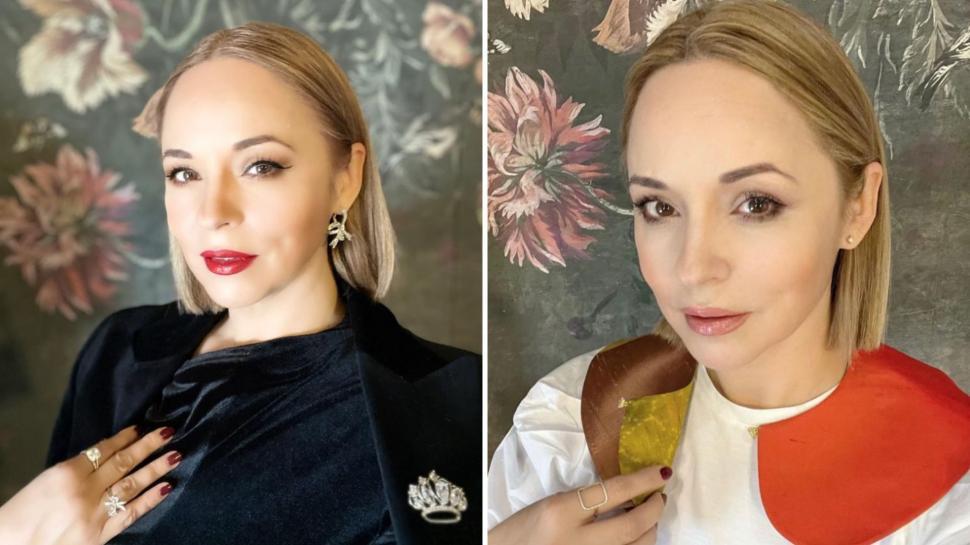 Andreea Marin s-a pozat doar în costum de baie, la piscină! Cât de sexy ...