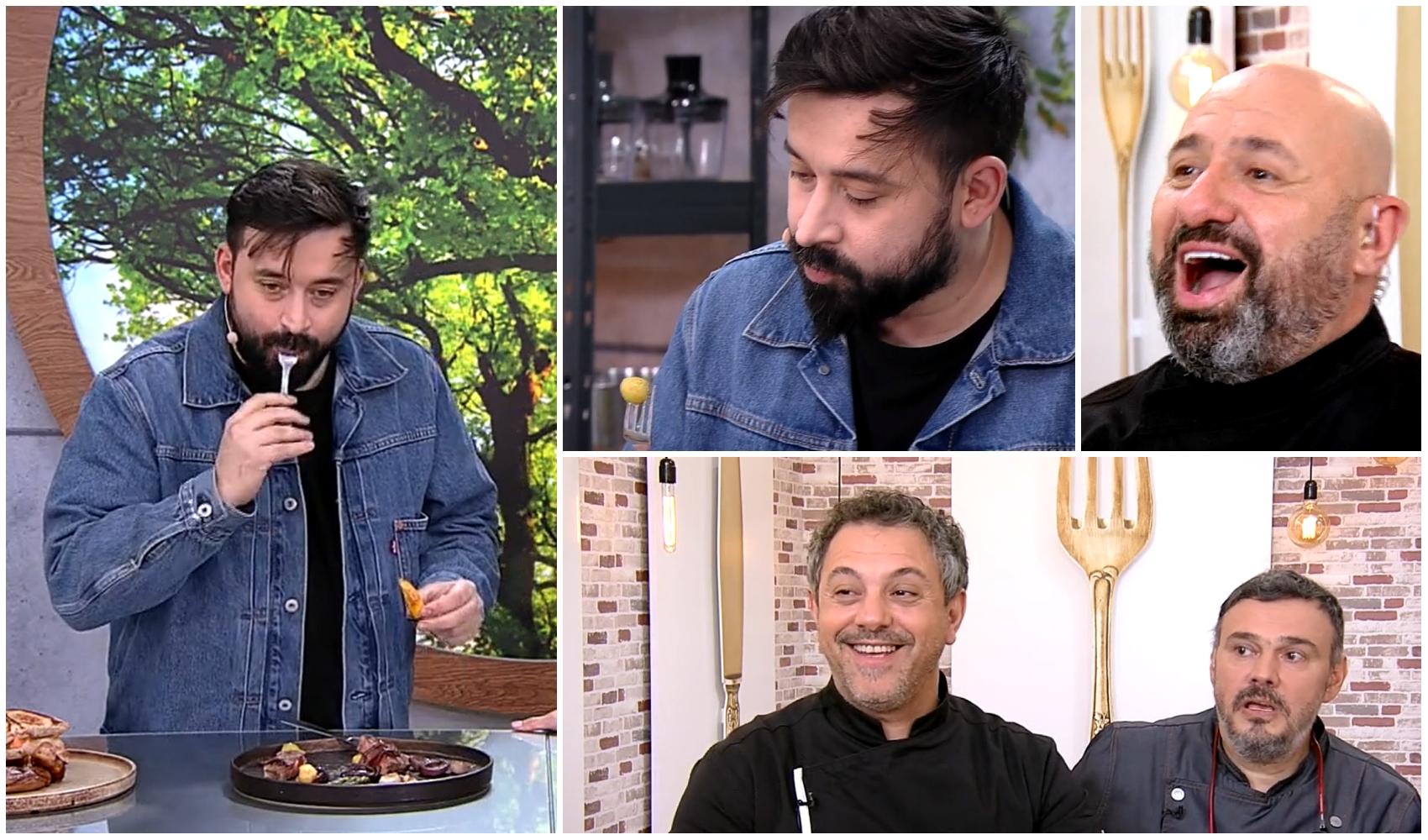 Chefi la cuțite, 2 septembrie 2023. Oase a făcut show la degustare și i ...