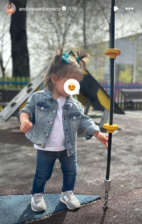 Cât de mare a crescut și cum arată acum fiica cea mică a Andreei Antonescu. Momentele adorabile ...